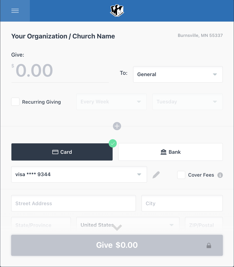 Updating Your Recurring Gift with Tithely in the 1.0 to 2.0 Transition ...