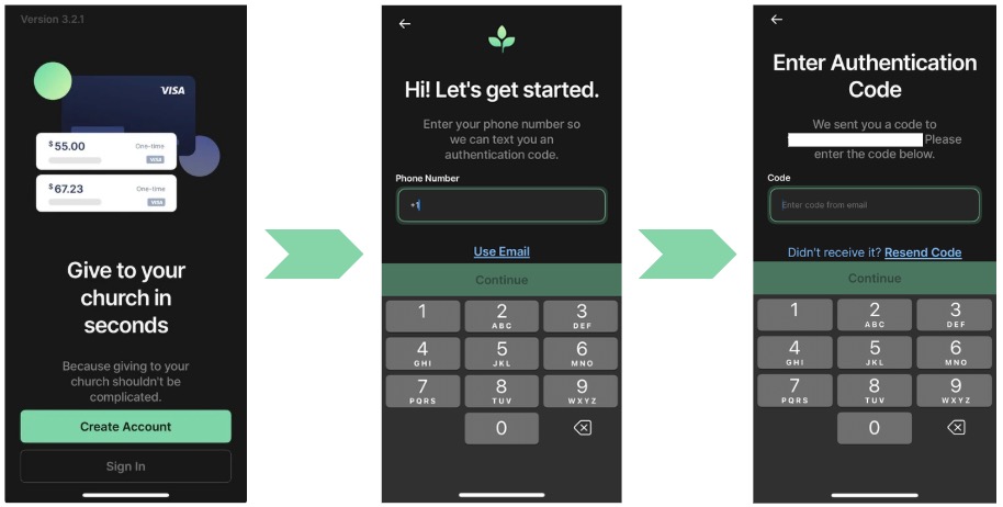 Getting Started With Your Donor Account (App) – Tithely